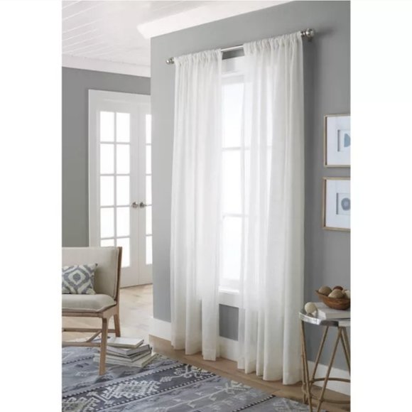 Threshold | Accents | Sheer Linen Curtain Panels 6803504 | Poshmark